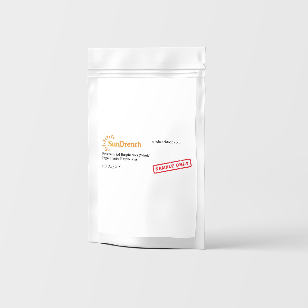Tasting Sampler - SunDrench Freeze-dried Raspberries (Whole ...